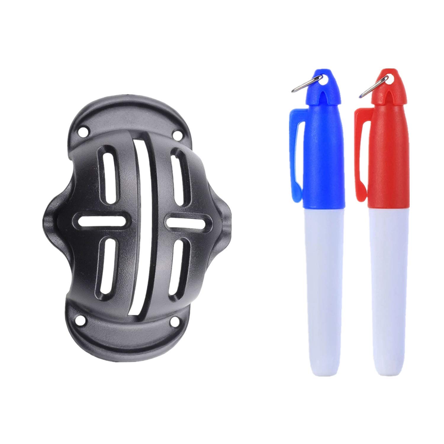 Buy Golf Line Golf Ball Marker Line Triple Track Drawing Tool 2 Color ...