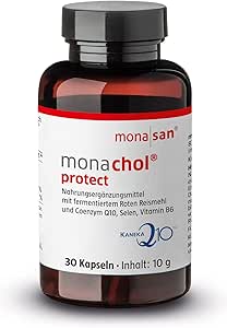 MONASAN monachol® protect, 30 Kapseln, Fermentierter Roter Reis mit 2,8 ...
