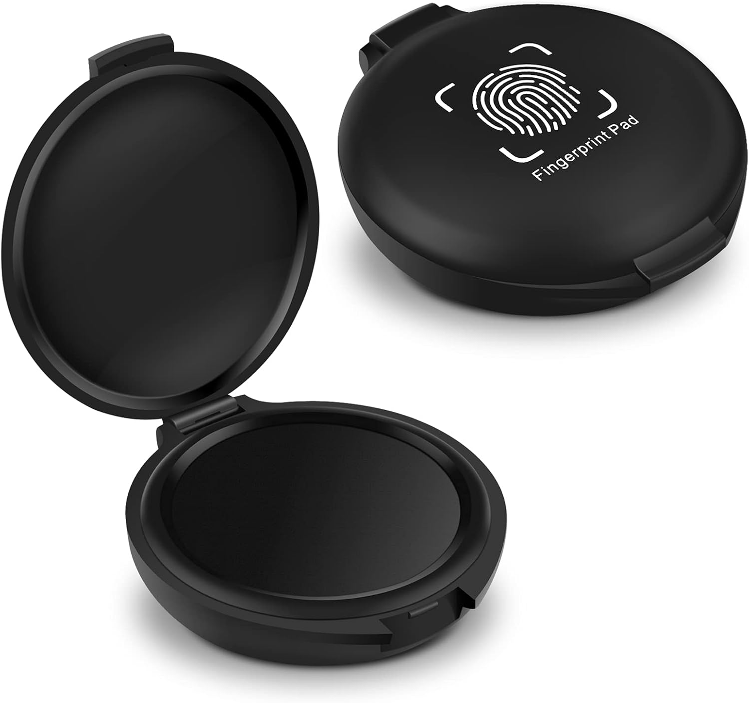 Amazon.com : ERKOON 2 Pack Fingerprint Ink Pads, Thumbprint Ink Pad for ...