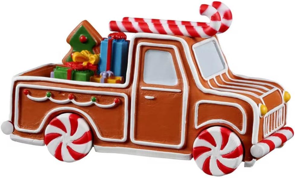 Amazon.com: Lemax Village Collection Gingerbread Truck : Home & Kitchen