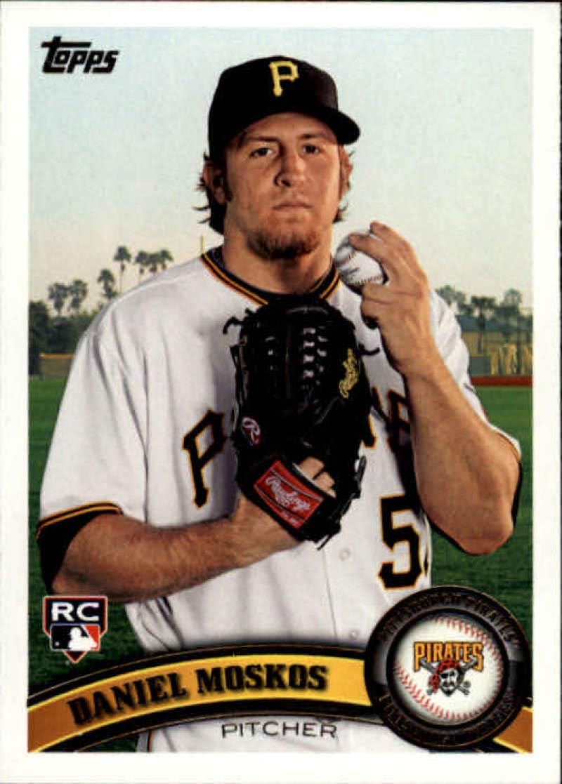 Amazon.com: 2011 Topps Update #US180 Daniel Moskos NM-MT RC Pirates ...