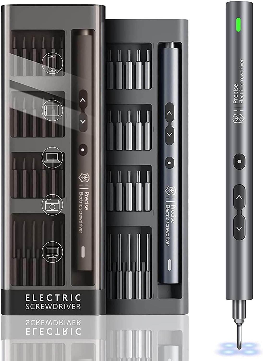 Amazon.com: Mini Electric Screwdriver Set, 70 in 1 Precision Power ...