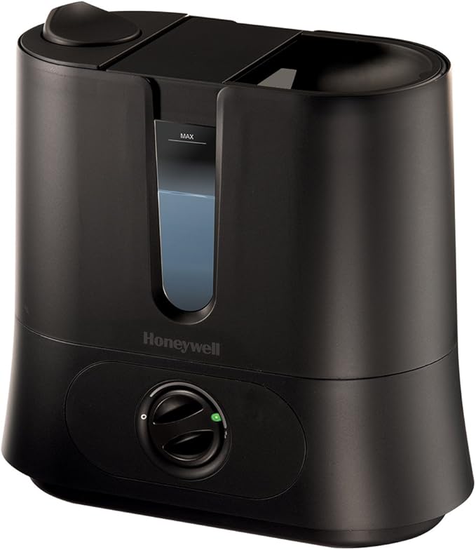 Amazon.com: Honeywell Top Fill Cool Mist Humidifier Black Ultra Quiet ...