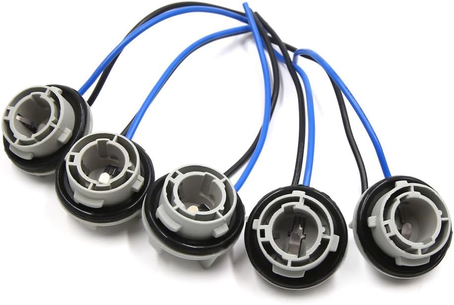 Amazon.com: uxcell Light Bulb 1156 Socket Lamp Holder Connector Adapter ...