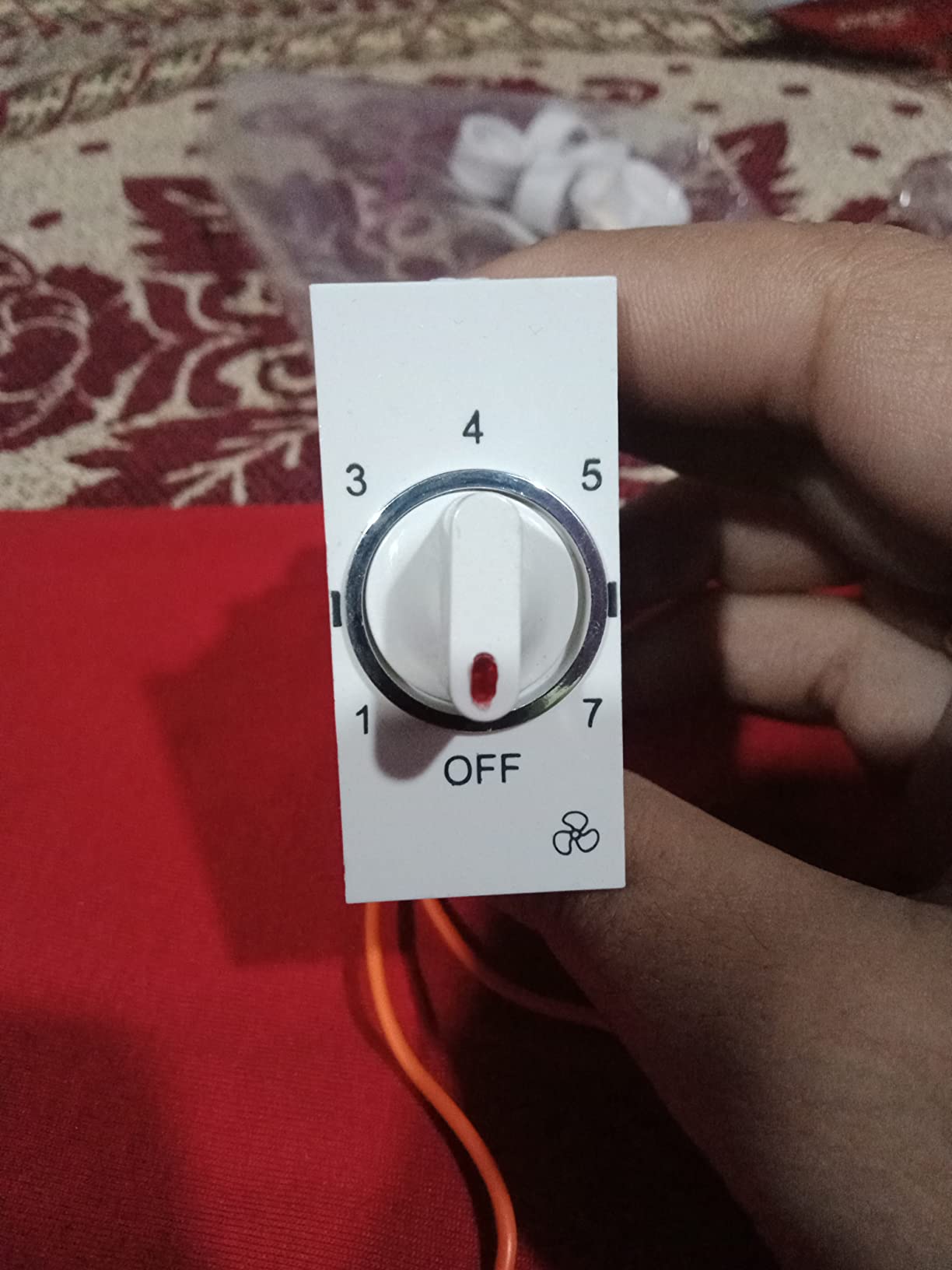 SEER Ceilin Fan 1 Way Switch 7 Step Type Fan Regulator Use In Household, Offices, Shops ...