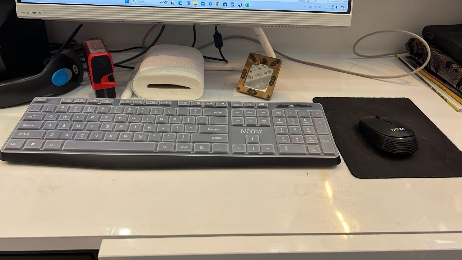 Amazon.in: Buy iVOOMi Spice IV-101KMC Wireless, Spill Resistant, Plug ...