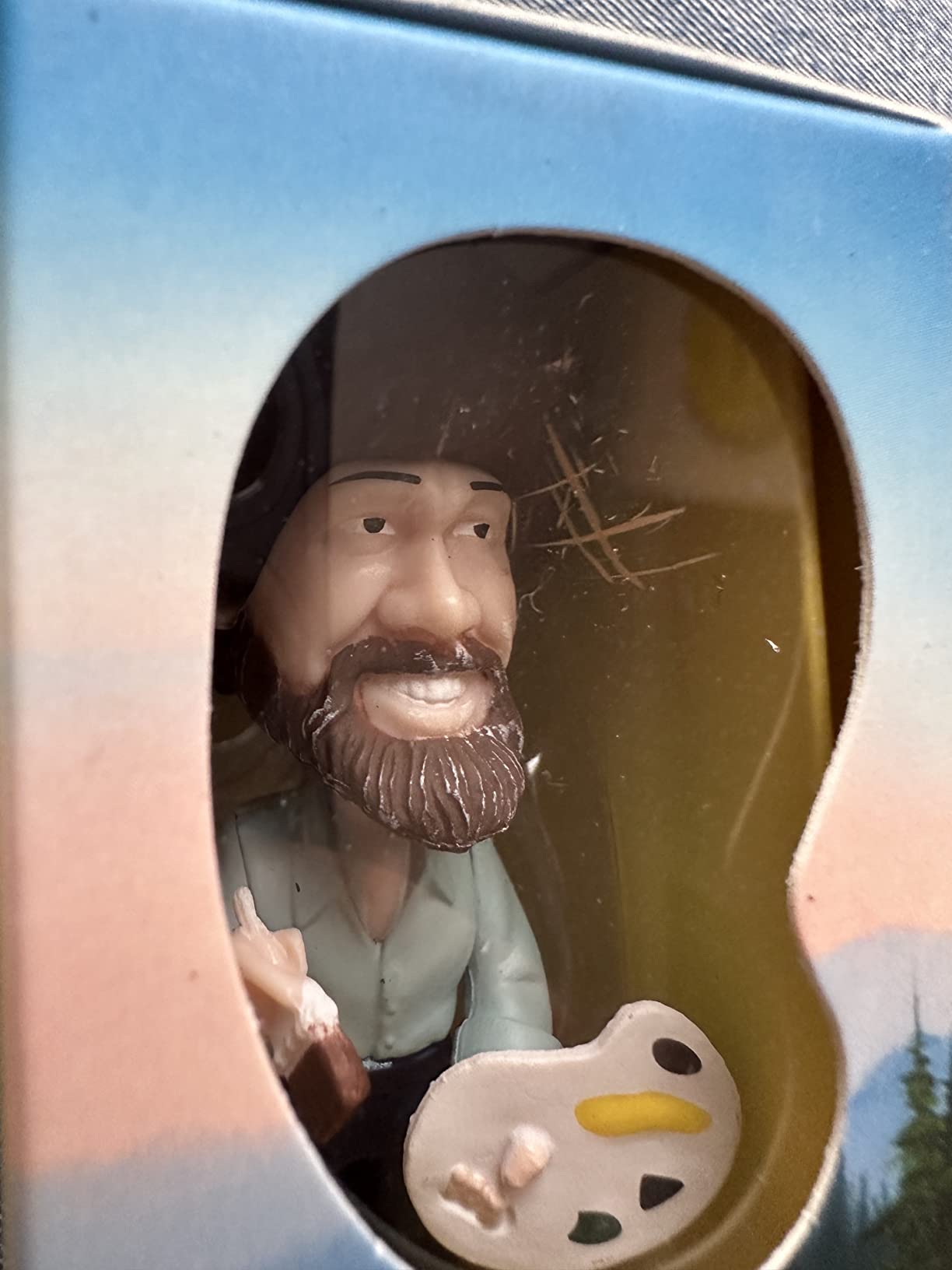 Amazon | Bob Ross Bobblehead: With Sound! (RP Minis) | Ross, Bob | Dolls