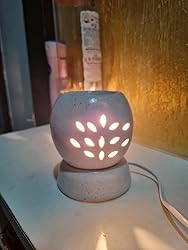 Asian Aura Handcrafted Ceramic Electric Round Shaped Aroma Diffuser ...