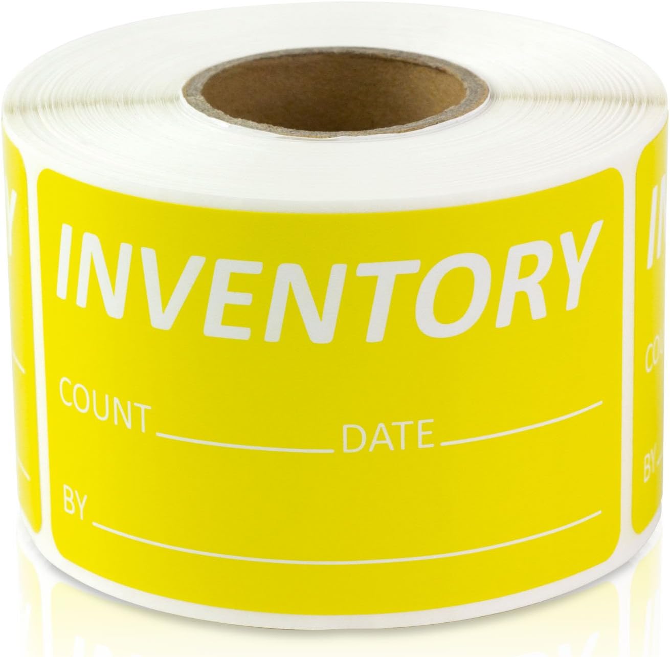 Amazon.com : Inventory Labels (2.5 x 1.5 inch, Bright Yellow - 300 ...