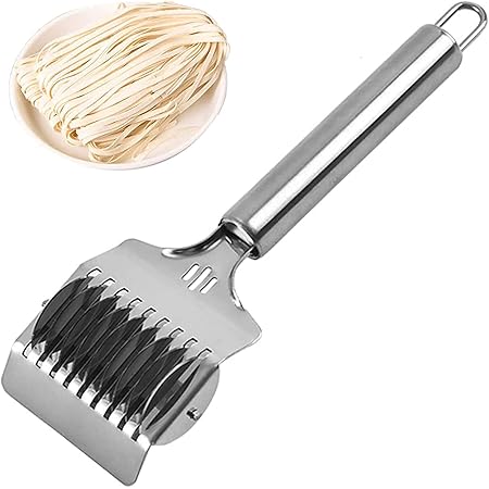Amazon.com: Pasta Noodle Cutter, Stainless Steel Manual Noodle Lattice ...