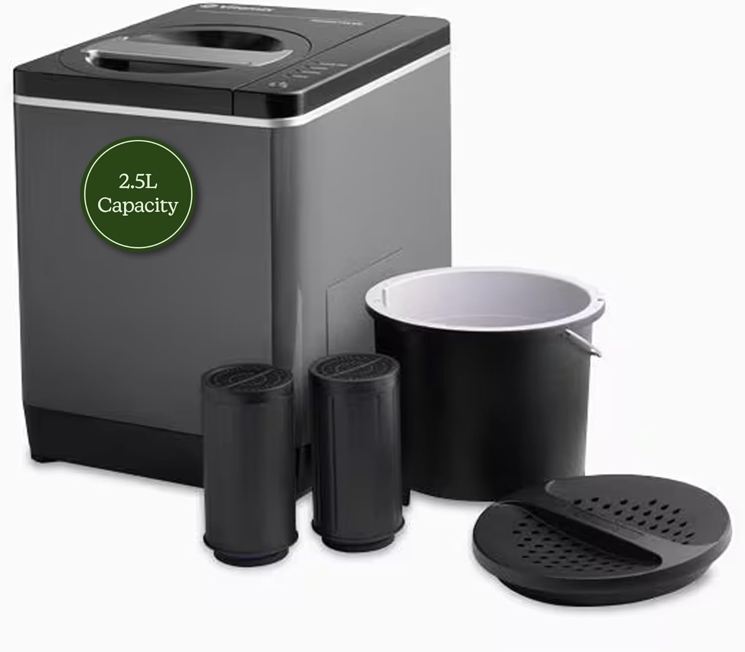 Amazon.com: Food Cycler FC-30 Compact Kitchen Food Recycler | Indoor ...