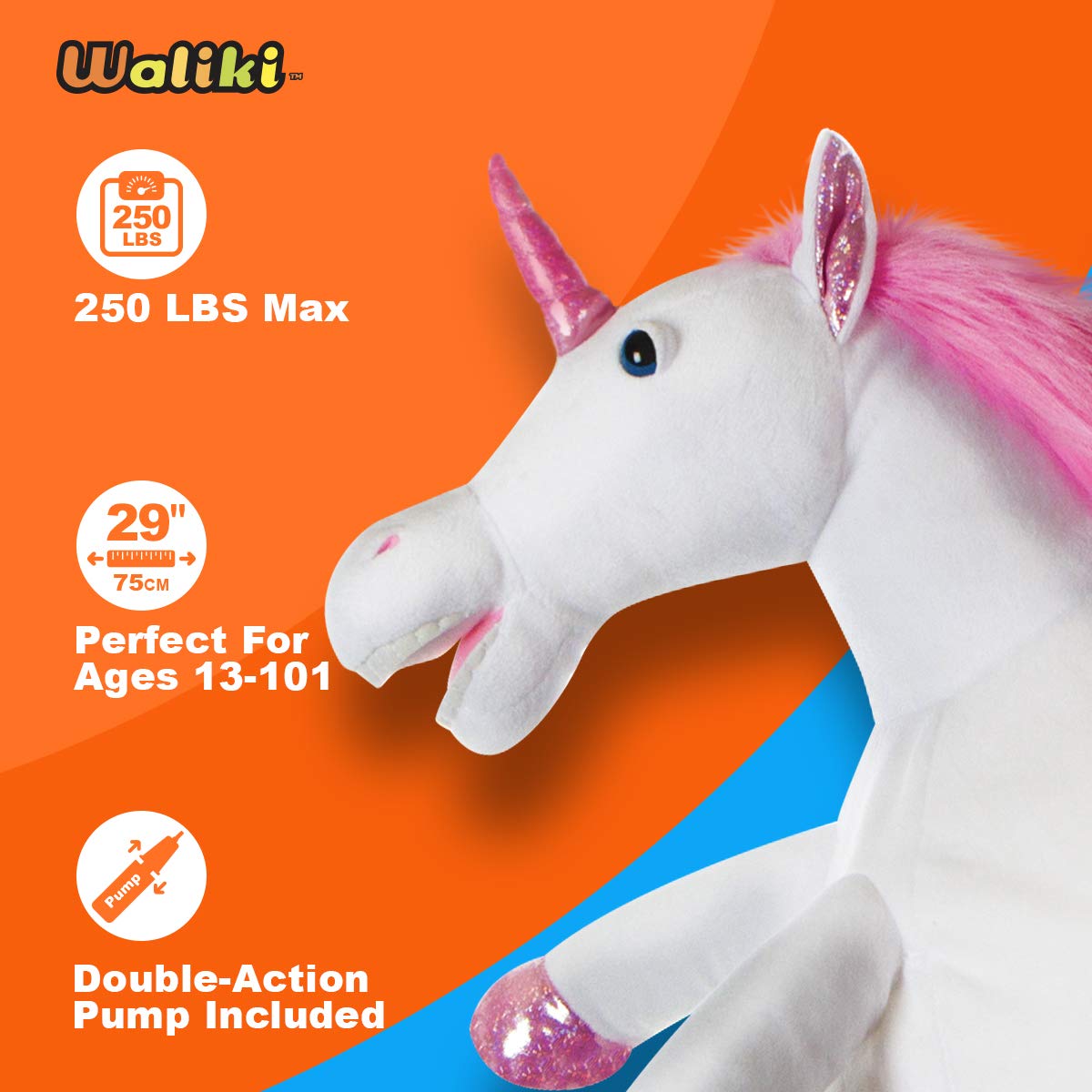 WALIKI Hopper Ball for Adults Ages 13-101 | Hippity Hop | Jumping ...