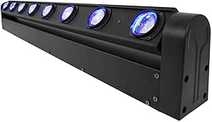 Amazon.com: Rockville MOTIONSTRIP 80W Motorized Moving Head RGBW Color ...