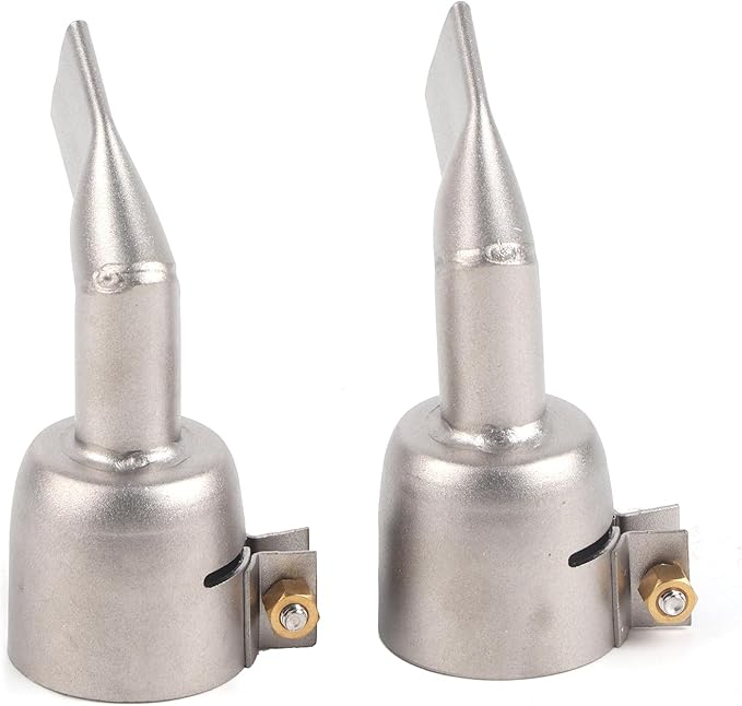 2Pcs 20mm Heat Gun Nozzle, 120 Degree Stainless Steel Welding Gun ...