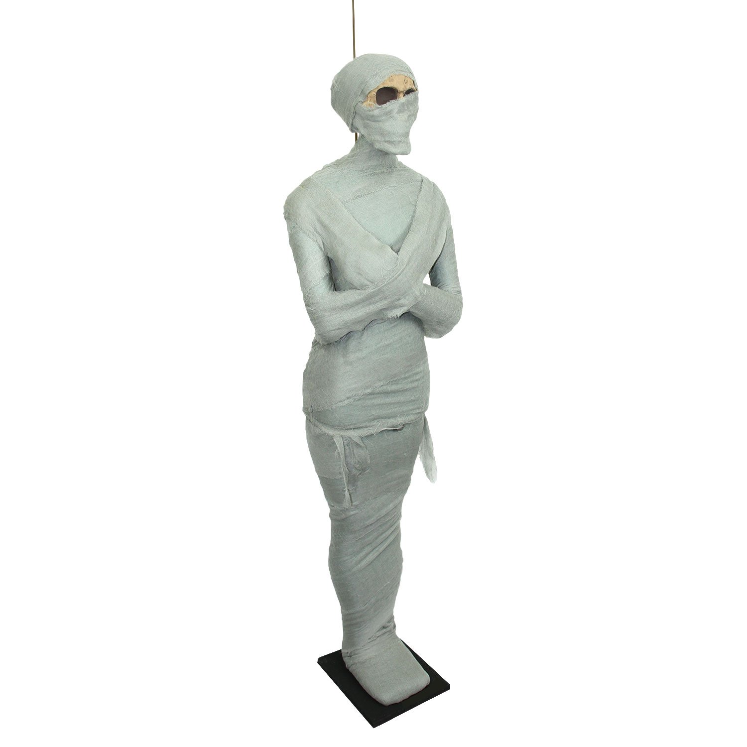 Buy Halloween Haunters 5 Foot Standing Realistic Bandaged Mummy Prop ...