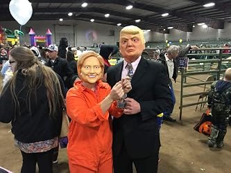 Amazon.com: Disguise Men's Donald Trump Deluxe Mask, Multi, One Size ...