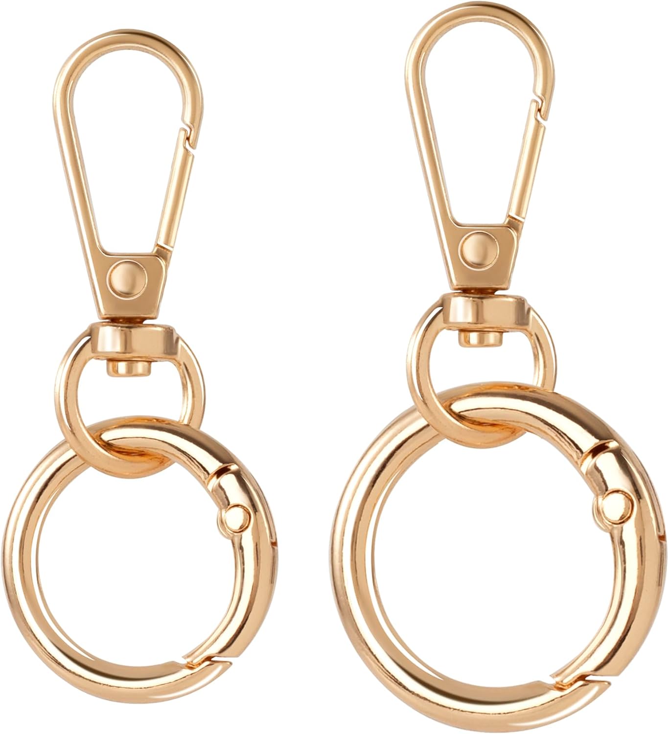 Amazon.com: OIIKI 2 Sets Swivel Clasp Clips, Metal Swivel Snap Hook ...