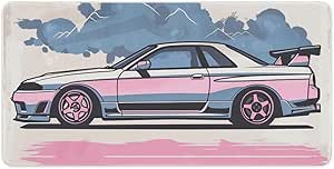 Amazon.com: QEOPGNE Car Large Mouse Pad Gaming Mousepad R32 Graffiti ...