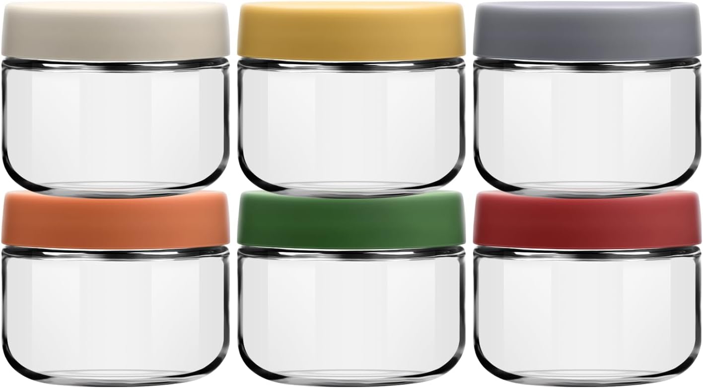 Amazon.com: Anchor Hocking 1 Cup Glass Storage Containers with Lids ...