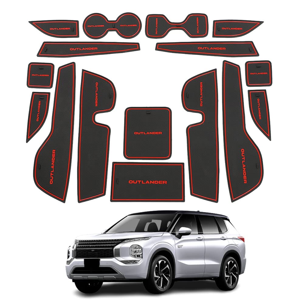 Amazon | Hearsheng 三菱 新型アウトランダーPHEV(OUTLANDER PHEV) GN0W GN系(2021年12月~)専用シリコンゴム素材インテリアラバーマット ゴム ...