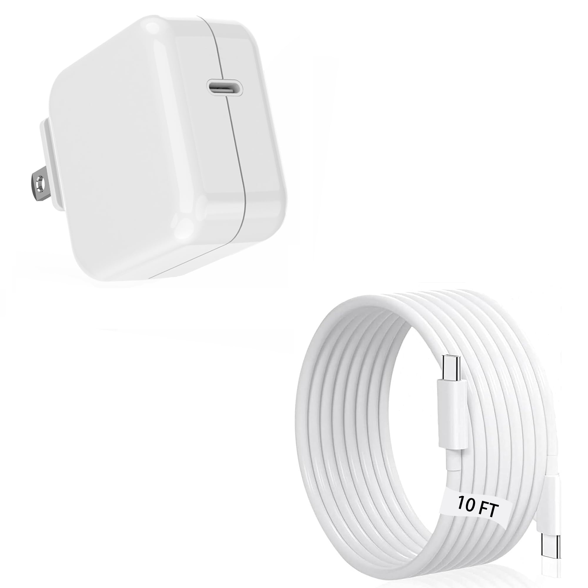 Amazon.com: Macbook Air Charger, Macbook Air Power Cord with 10 Foot ...