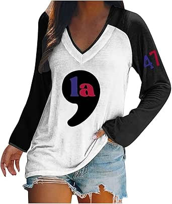 Women's 2024 Tshirt Kamala Shirts for Women Comma La Shirt Kamala ...