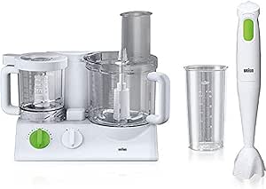 Braun FX3030 Food Processor And Braun MQ100 Multiquick 1 Hand Blender ...