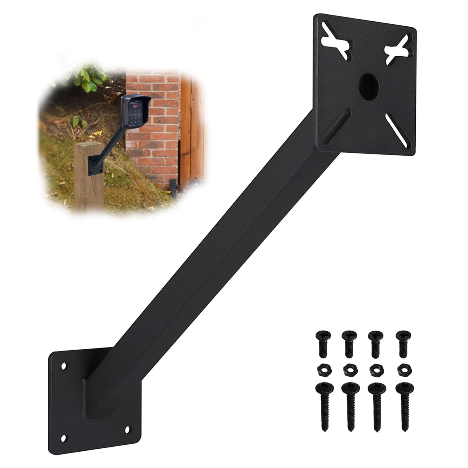 Amazon.com: Wdwlbsm Keypad Mounting Post Bracket, Heavy Duty Universal ...