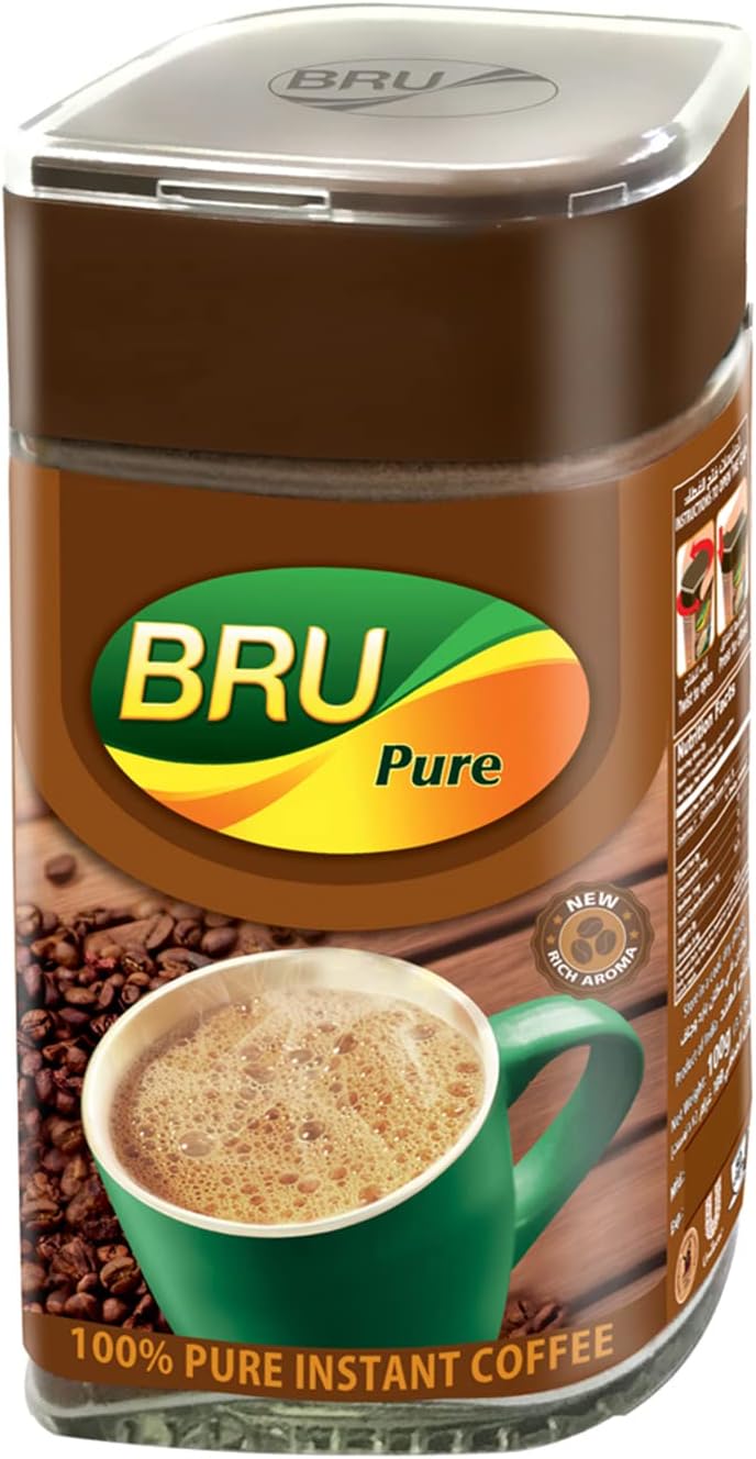 Bru Pure Instant Coffee 100g: Buy Online at Best Price in UAE - Amazon.ae