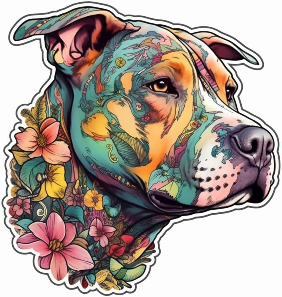 Amazon.com - Yoonek Graphics American Staffordshire Terrier American ...