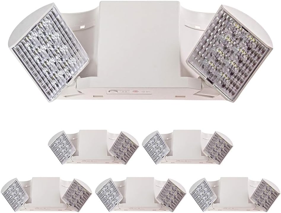 Apmeetlux 200lm 4Hours Emergency Lights with Battery Backup Emergency ...