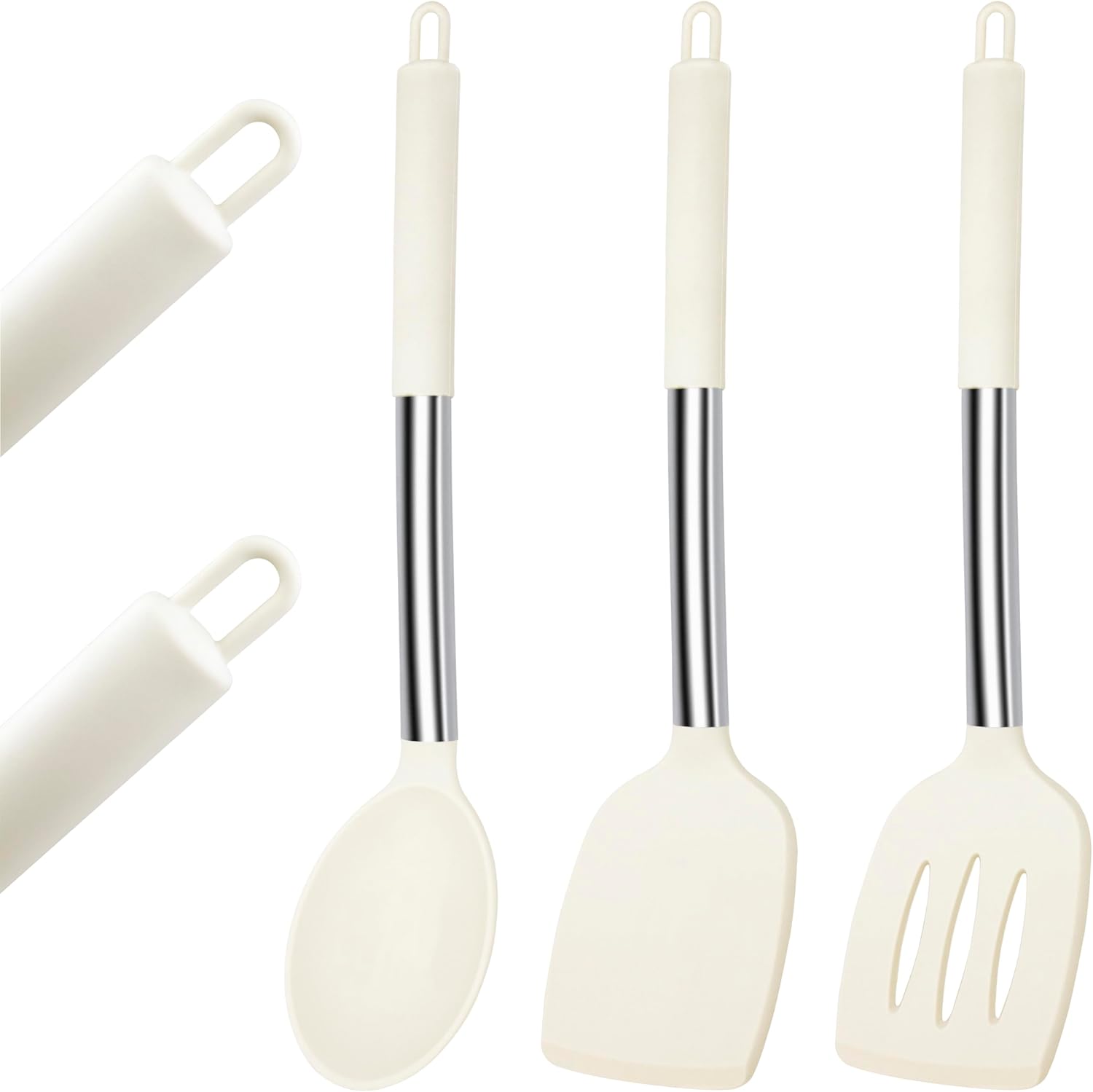 Amazon.com: FODCOKI Spatulas Silicone Heat Resistant for Kitchen ...