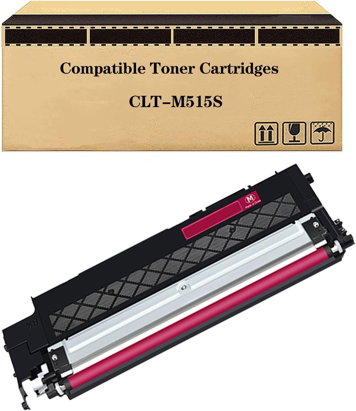 Amazon.com: LISTWA CLT-K515S CLT-C515S CLT-M515S CLT-Y515S Replacement Toner Cartridges ...