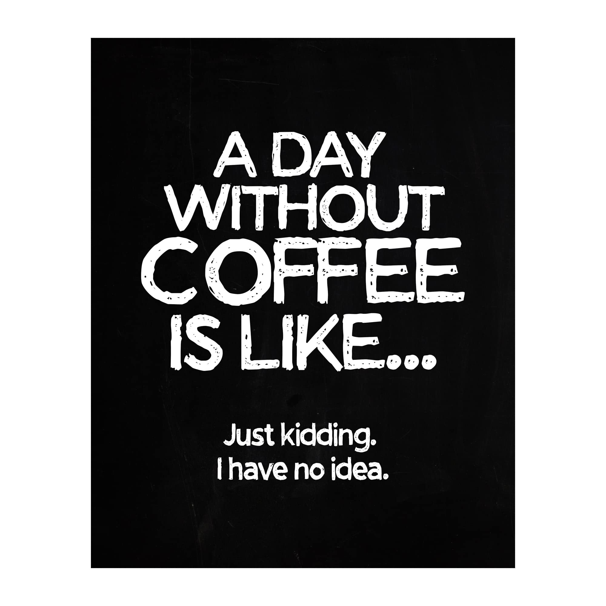 No Coffee Sign