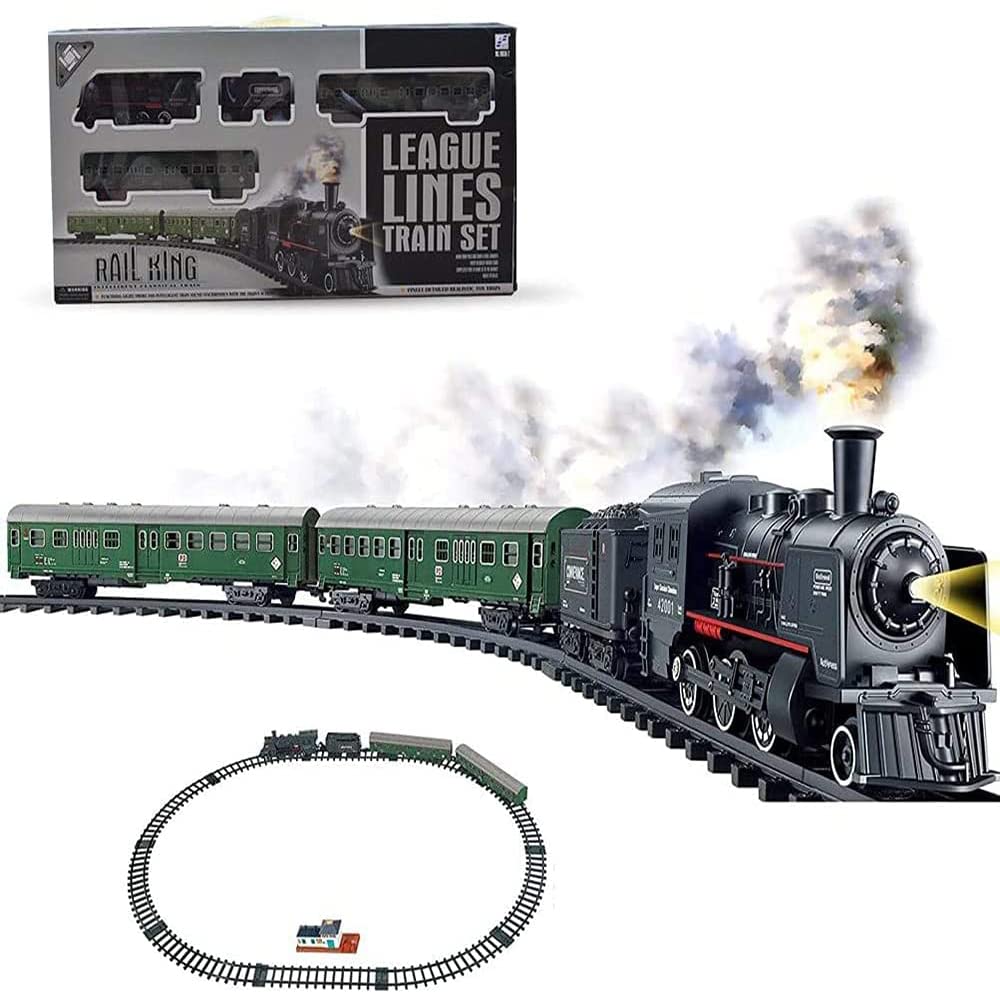 Yydxtrain Set The Polar Express 14 Piece Model Electric Train ...