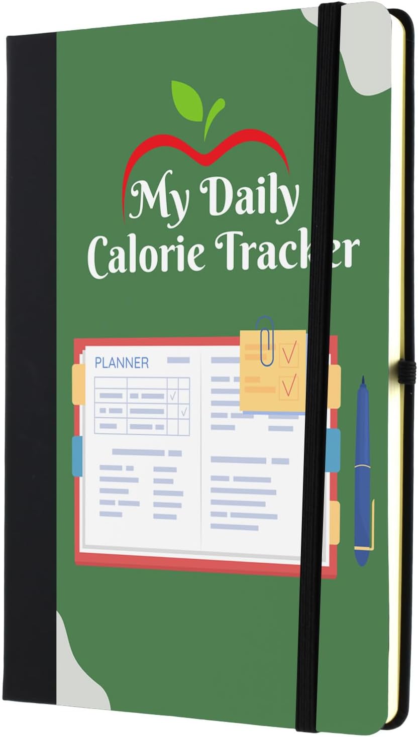 ' my Daily Calorie Tracker' A5 Sized Lined Paper Scrapbook - Prioritise ...
