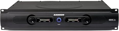 Samson Servo 600 Stereo Power Amplifier, 600 Watts : Samson Audio ...