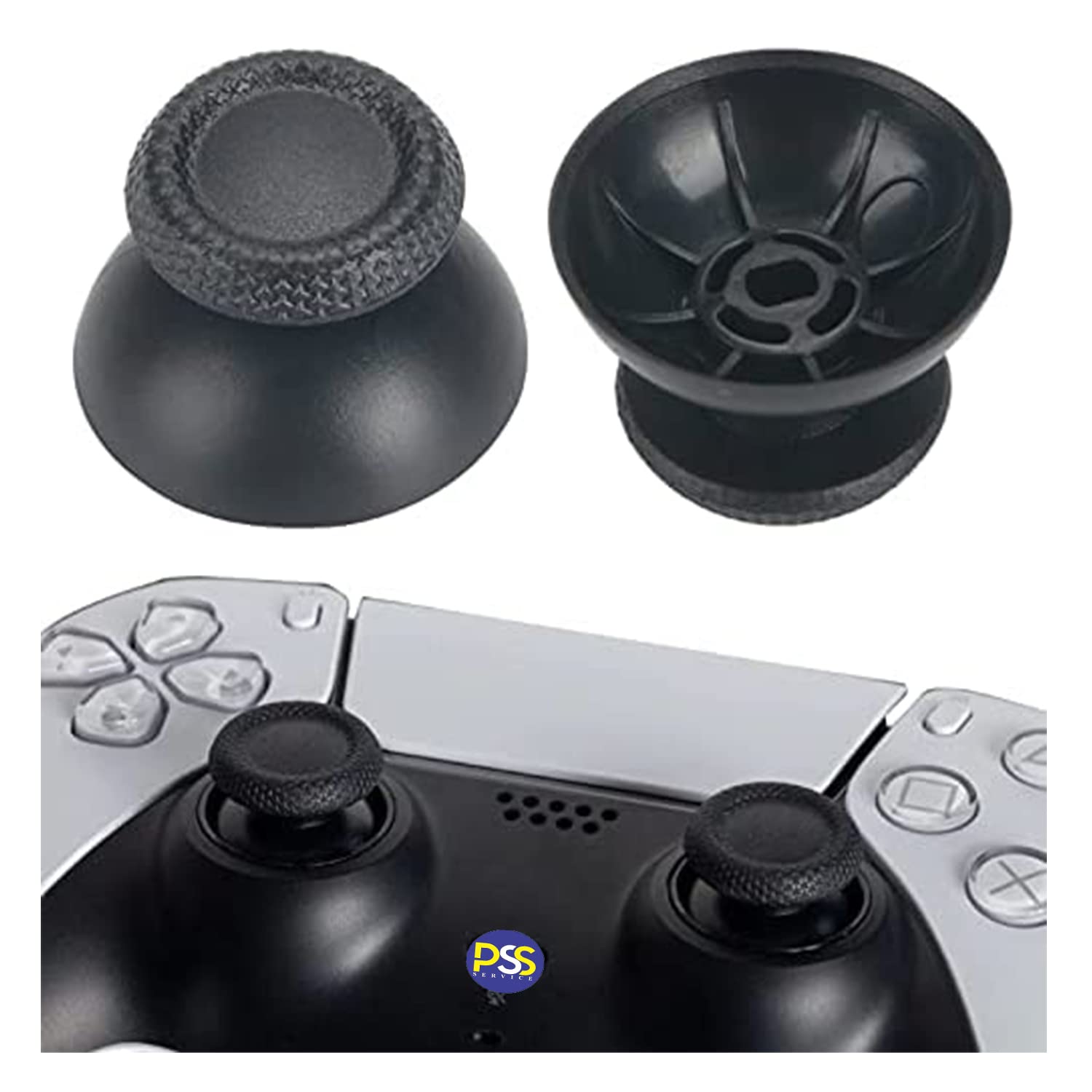 PSS Controller Replacement Joystick Analog Caps for PS5, Thumbsticks ...