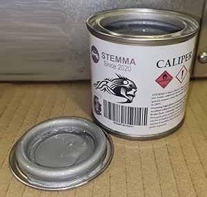 STEMMA® BRAKE CALIPER PAINT SILVER HIGH TEMPERATURE 125ml GLOSS ...
