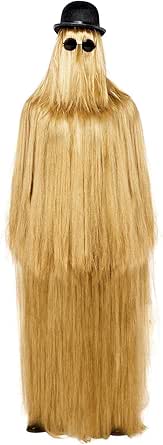 Smiffys The Addams Family Cousin Itt Costume, Adult Fancy Dress ...