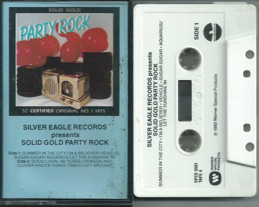 Solid Gold Party Rock - Various Artists (Audio Cassette) - Amazon.com Music
