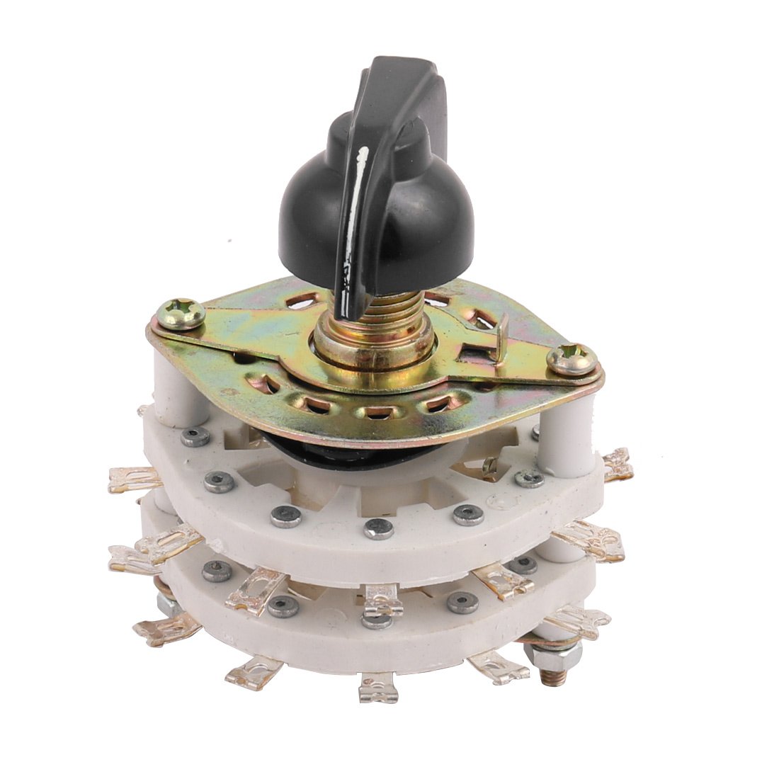 Buy IIVVERR KCT 4 Pole 5 Position Dual Decks Band Channel Rotary Switch ...