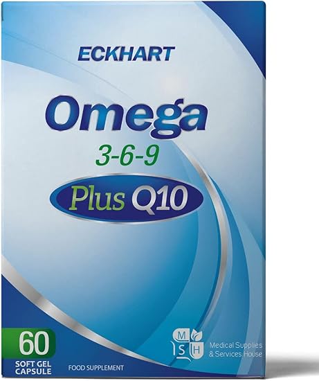Omega 3-6-9 Plus Q10, 60 Capsules : Buy Online at Best Price in KSA ...