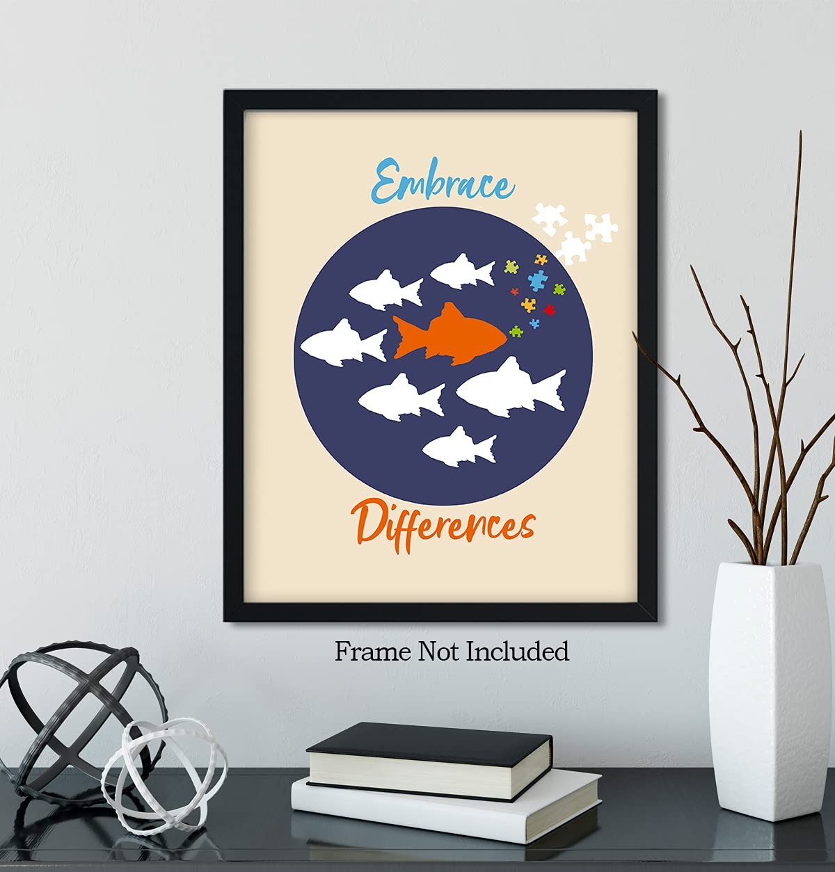 Calming Corner For Classroom It's Ok To Be Different | Autism Awareness ...