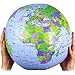Amazon.com: Inflatable Globe Blow Up Globe World Map Atlas Ball Earth ...