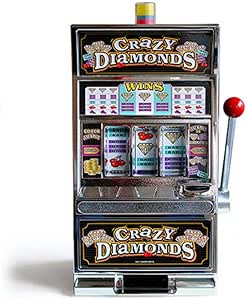 Amazon.com: Mini Slot Machine, Nostalgia Retro Arcade Slot Machine Coin ...