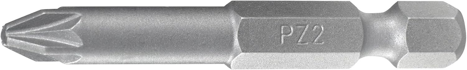 Expert E113639 PZ3 50mm Prince Reed PoziDriv Insert Bit, 1/4-Inch, 6 ...