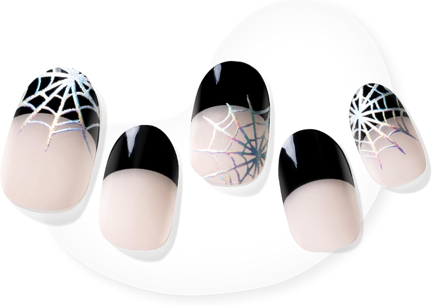 Amazon.com: Dashing Diva Glaze Nail Strips - Spider Bite | Works with Any LED Nail Lamp | Long ...