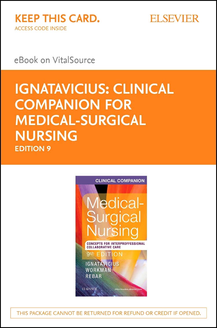 Clinical Companion for Medical-Surgical Nursing - Elsevier eBook on ...