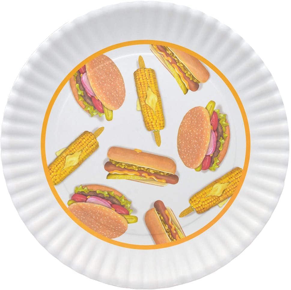 Amazon.com | 180 Degrees BBQ Picnic 16-inch Large Melamine Serving ...